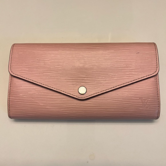 Louis Vuitton | Accessories | Louis Vuitton Epi Sarah Pink Ballerine ...